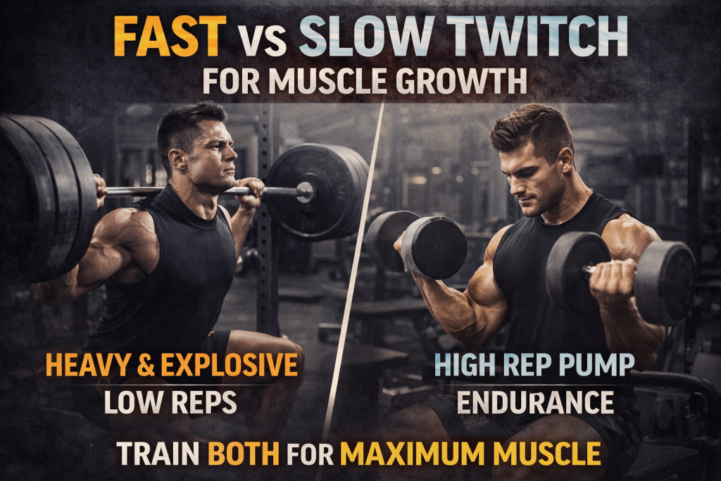 Fast vs Slow Twitch for Muscle Growth